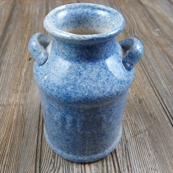 Accents | Vintage Speckled Ceramic Milk Keg Jar Jug Decor Vase | Poshmark